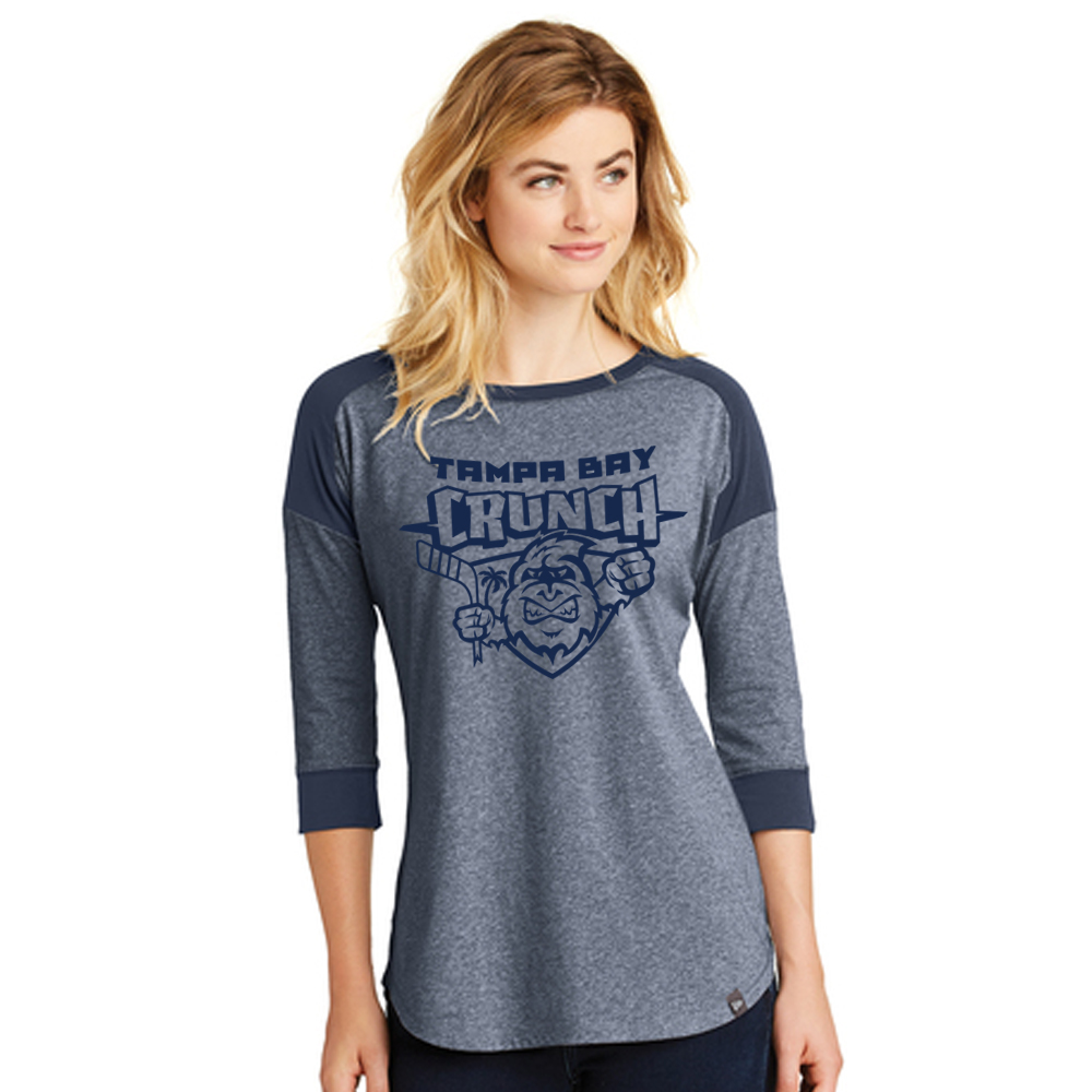 CRUNCH WOMENS NE HERITAGE 3/4 SLEEVE - AHCI Merchandise