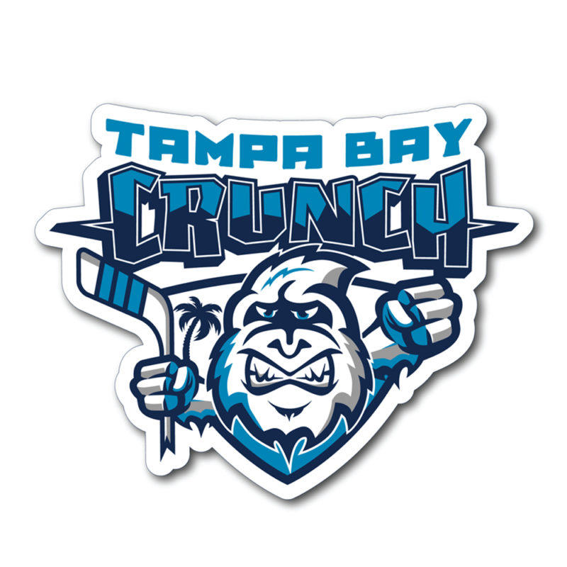 CRUNCH HELMET DECAL - AHCI Merchandise